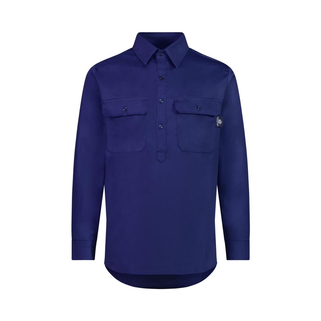 Southern Workwear. FAR SOUTH RIVERSDALE CLOSED FRONT L/S WORK SHIRT